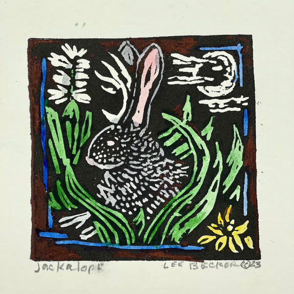 "Jackalope" - Lee Becker – Small World Gallery