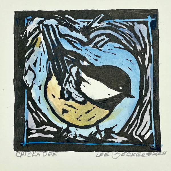 "Chickadee" - Lee Becker – Small World Gallery