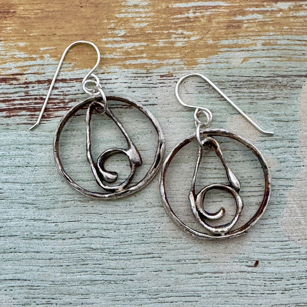 Fine Silver Earrings – Small World Gallery