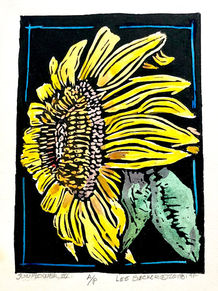 "Sunflower III" - Lee Becker – Small World Gallery