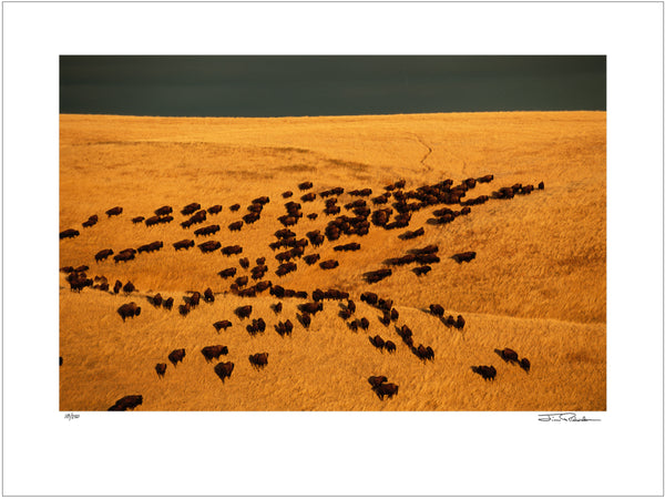 Prairie Sunset, Triple U Ranch – Small World Gallery